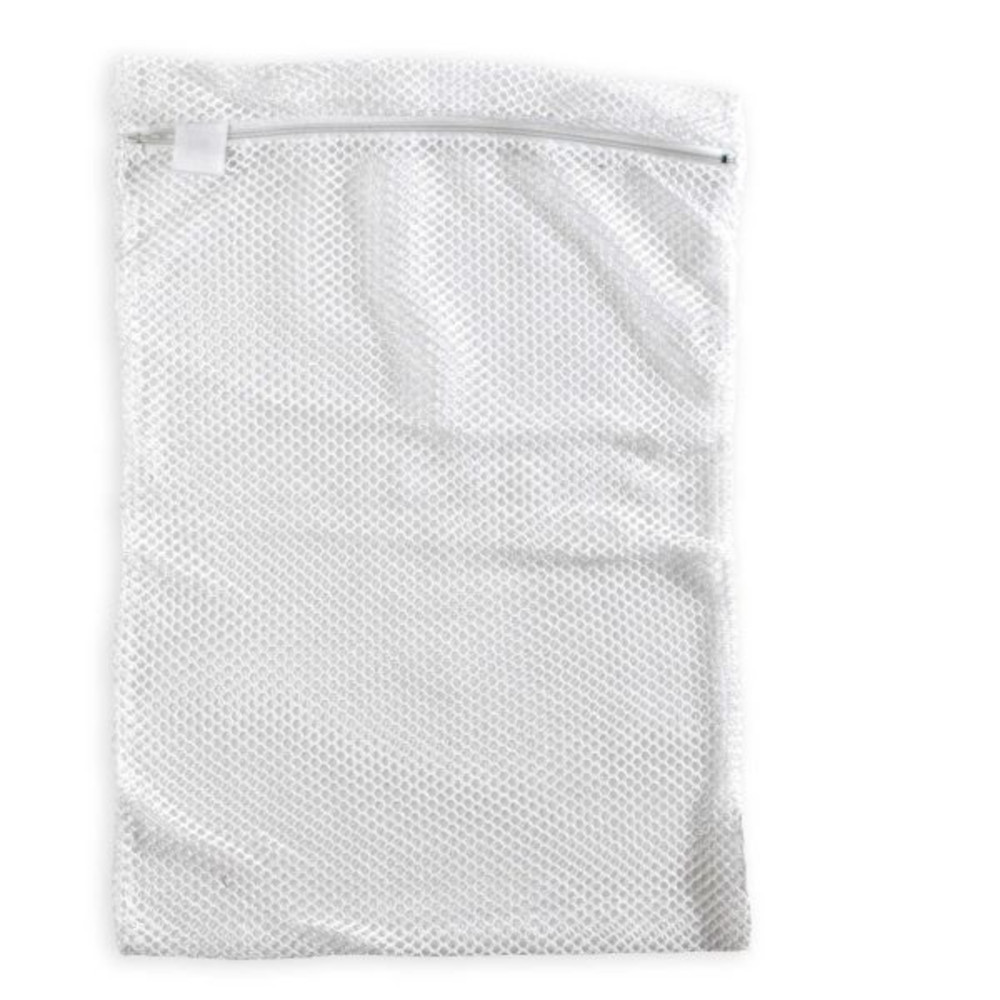 White Mesh Laundry Bag 46x64cm with Drawstring & ID Tag – Commercial ...
