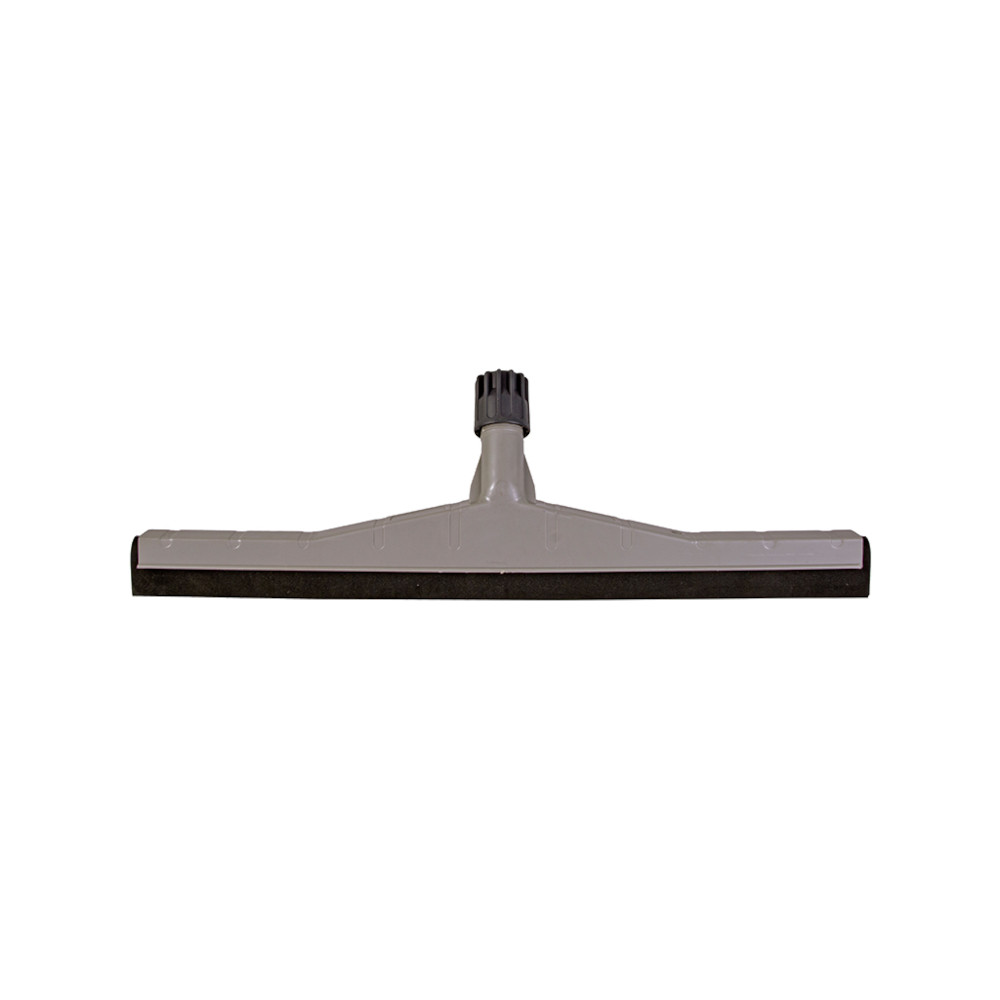 Floor Squeegee 55cm Plastic Head Grey with Twin Foam Rubber Blade ...
