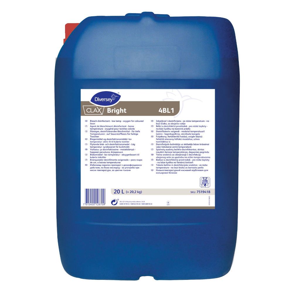 Clax Bright 4BL1 Laundry Disinfectant for Auto Dosing