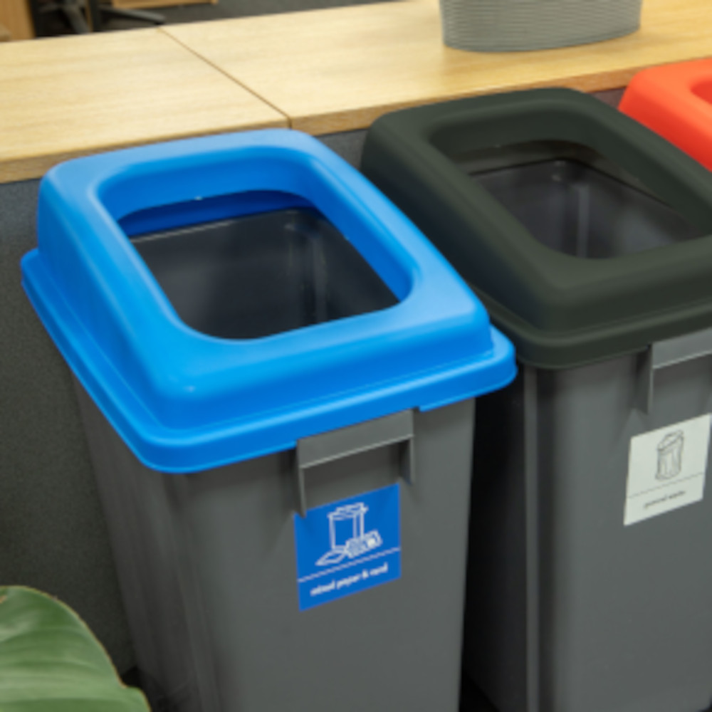 Robert Scott Blue Open Lid for 60L Recycling Buddy Bin – Colour-Coded ...