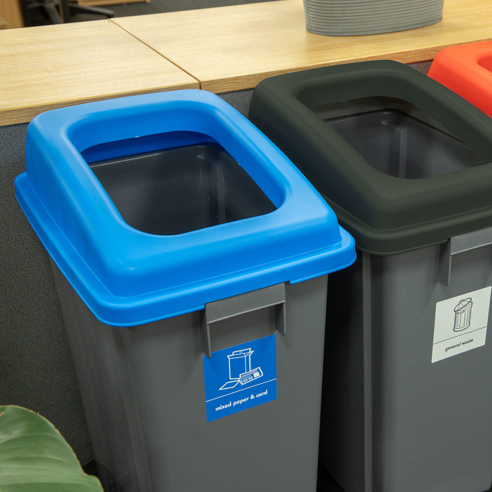 Robert Scott Recycling Buddy Bin Open Lid Light Green